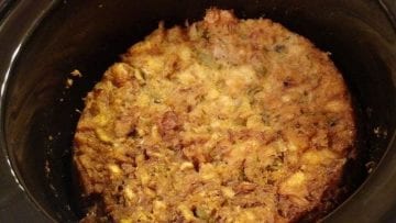 Slow Cooker Dressing - Slow Cooker Stuffing [Crockpot Oven & Freezer]