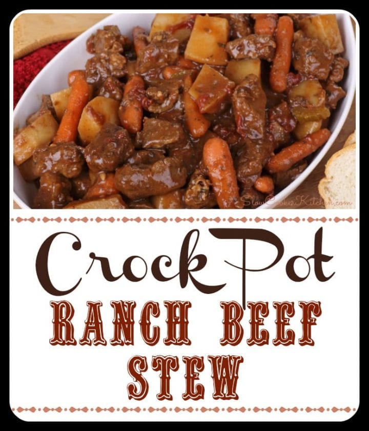 Ranch Crockpot Beef Stew Recipe | Slow Cooker Kitchen