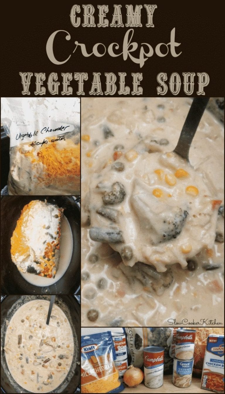 Crockpot Vegetable Chowder | Slow Cooker Kitchen