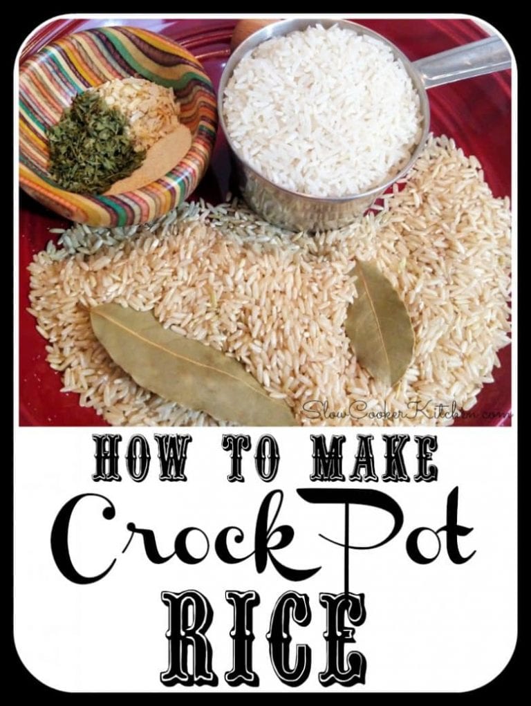 How to Make Crock Pot Rice | Slow Cooker Kitchen