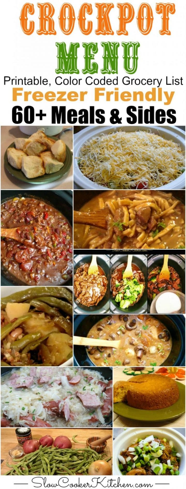 Crockpot Meals for the Week #1 | SlowCookerKitchen.com